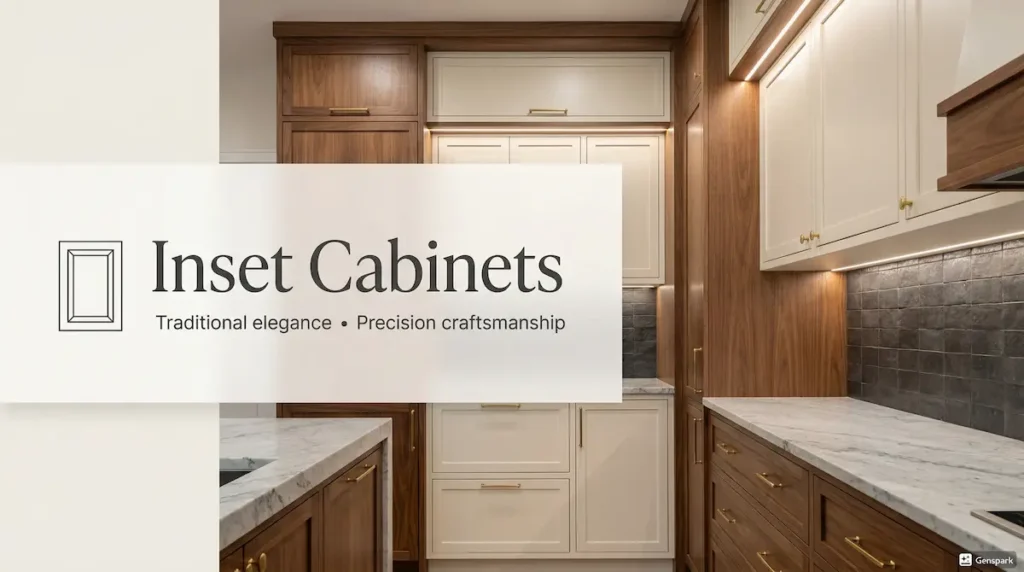 Inset vs Overlay Cabinets: Complete Comparison Guide